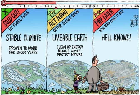 Cartoons zu Klimaschutz & Nachhaltigkeit